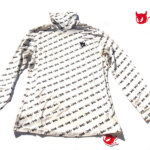 ワック｜WAAC｜総柄長袖タートルネックTシャツ｜メンズ｜01｜ホワイト - 鳩目堂 本店